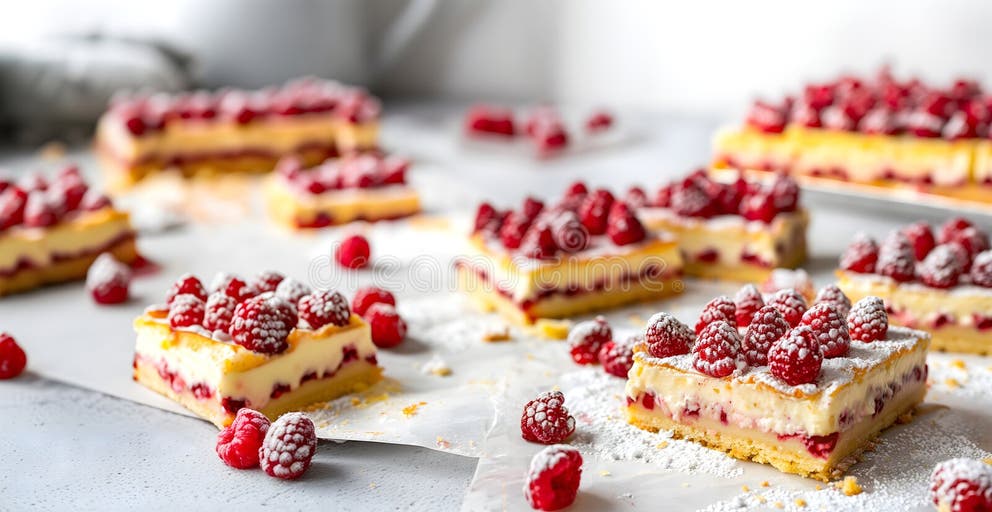 Custard Kuchen Cream Curd Fruit Tart Tartlet Pastry Dessert with Many ...