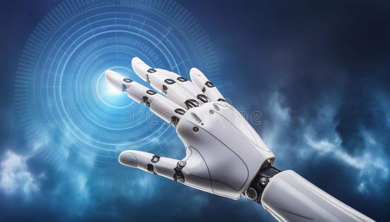 Cyborg Hand Holding with Empty Background, Cyborg, Robot Arms Holding ...