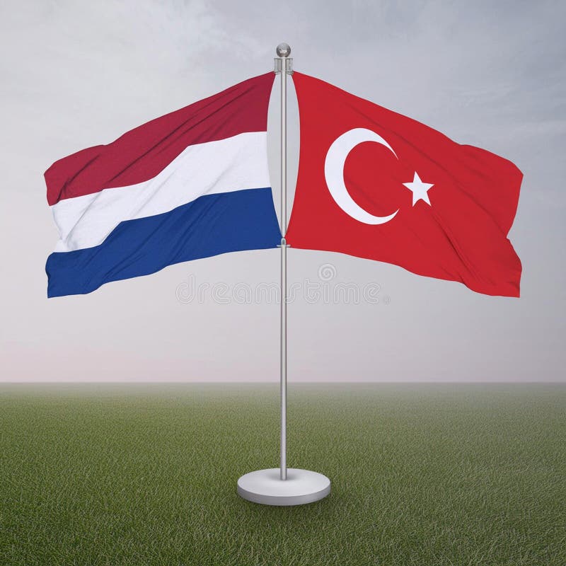 Netherlands. Turkey. Netherlands Flag. Turkey Flag. Joint Flags Due To ...
