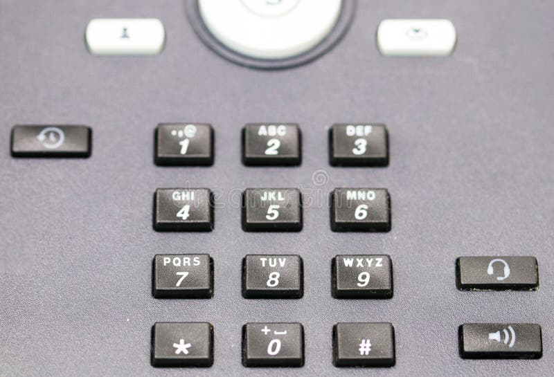 Phone Buttons for Dialing and Call Connection Office Equipment for ...