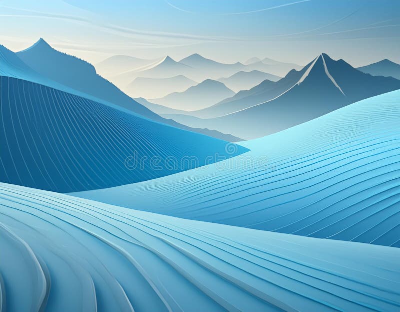 Simple Light Blue Computer Banner from Vector. Stock Illustration ...