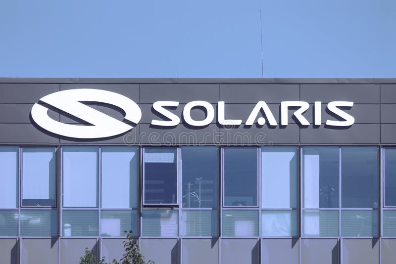 The Logo of Solaris Bus and Coach, a Polish Manufacturer of Public ...