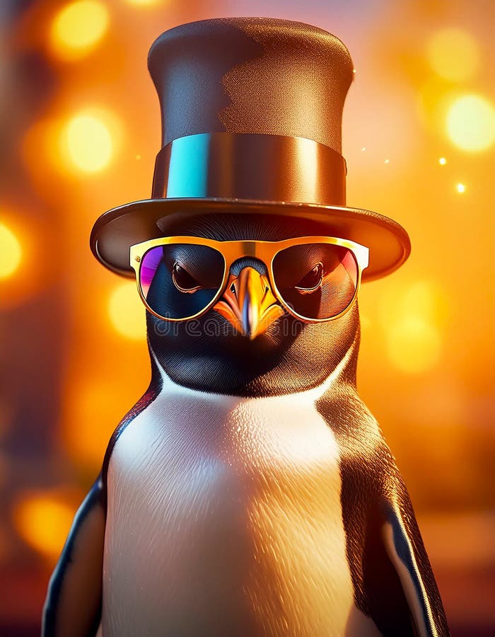 Serious an Anthropomorphic Penguin Who Thinks he is a Serious Wizard ...