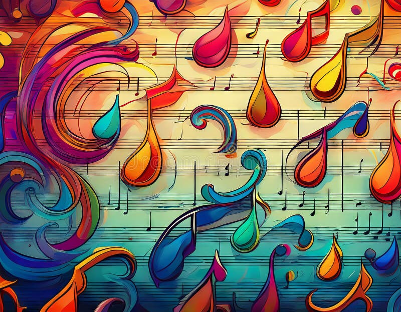 Music Notes Texture Vector Stock Illustrations – 4,513 Music Notes ...
