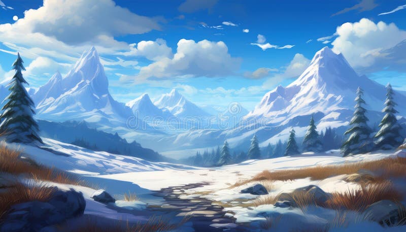 2D game background stock illustration. Illustration of concept - 332202332