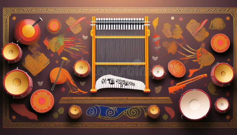 Detailed Infographic Exploring Traditional Thai Music and Instruments ...