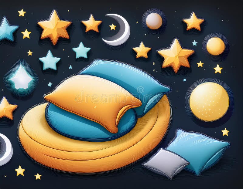 Sleep Quality Icon. Night Rest Sign. Vector Stock Vector - Illustration ...
