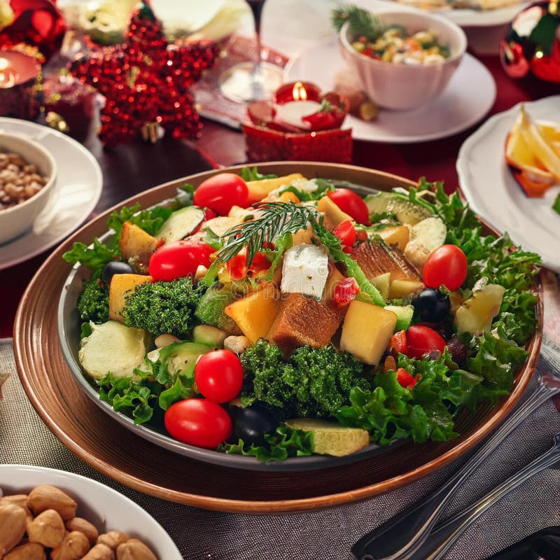 Christmas Potluck Table Clipart Stock Illustrations – 31 Christmas ...