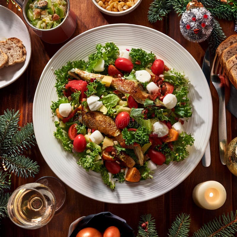 Christmas Potluck Table Clipart Stock Illustrations – 31 Christmas ...