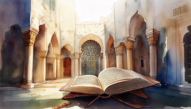 Generated Image?Image of Quran, Islam Stock Photo - Image of mosque ...