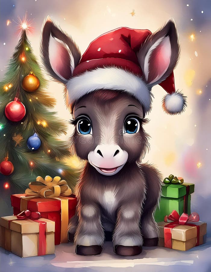 2,155 Christmas Donkey Stock Photos - Free & Royalty-Free Stock Photos ...