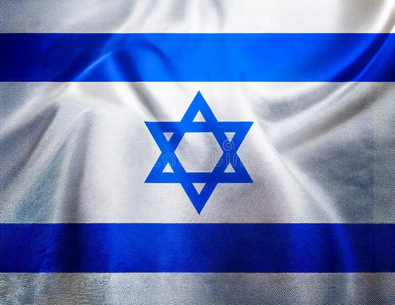 Generated Image , Flag of the State of Israel Stock Illustration ...