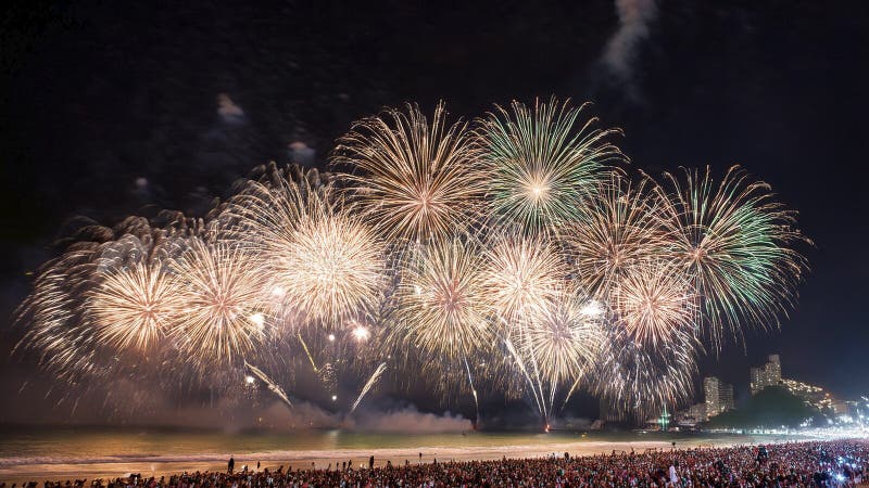 Rio De Janeiro, Brazil New Year S Eve 2025 Celebration at Ipanema Beach ...