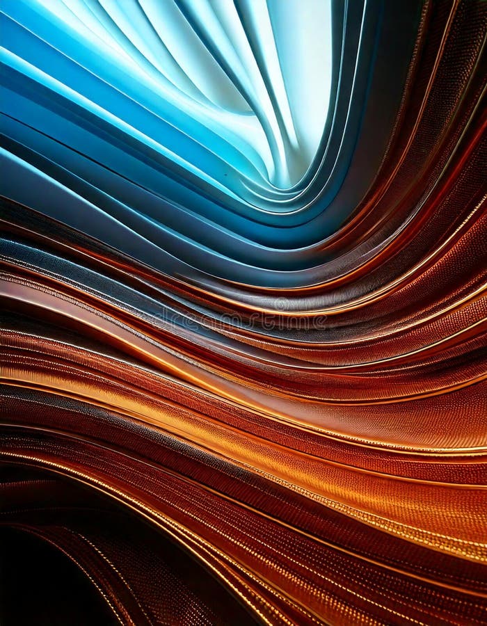 Name Tags with a Symphony of Curves Stock Illustration - Illustration ...