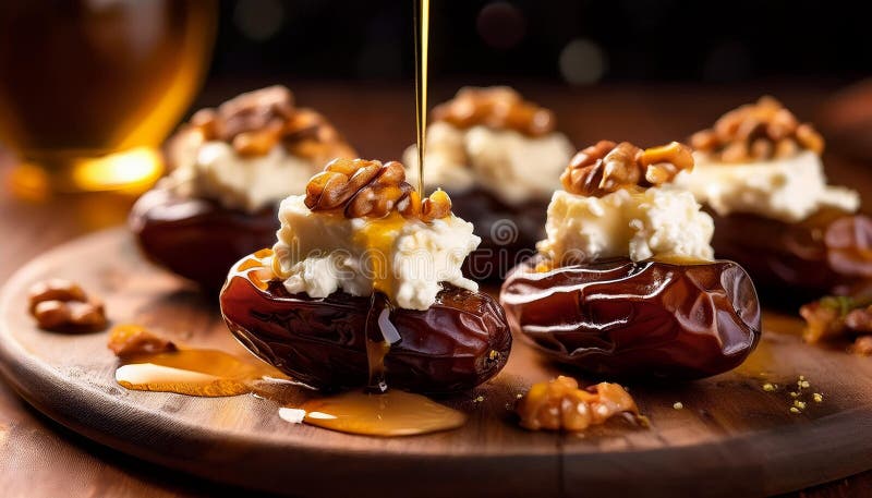 Sweet Medjool Date Bites Stock Illustrations – 3 Sweet Medjool Date ...