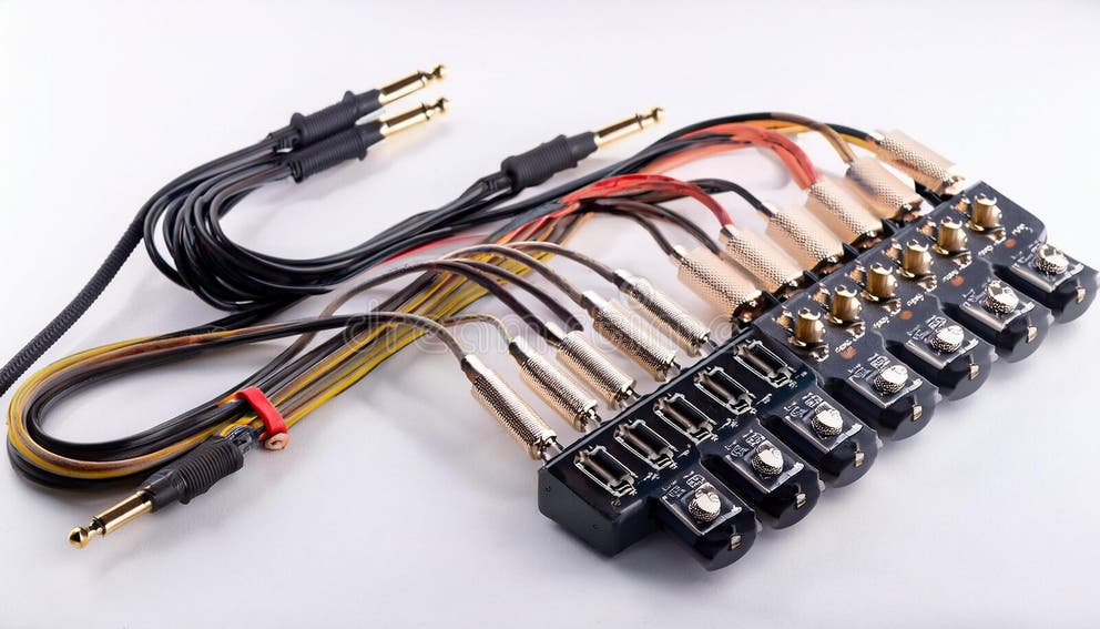 AI-Generated Multi-Channel Audio Interface Stock Illustration ...