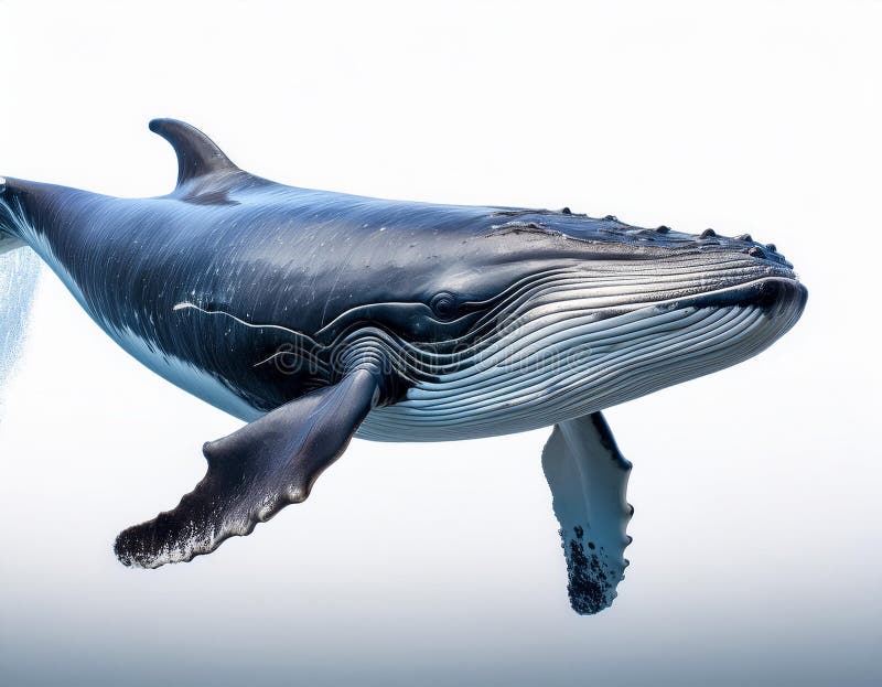 Whale Realistic Drawing Stock Illustrations – 1,181 Whale Realistic ...