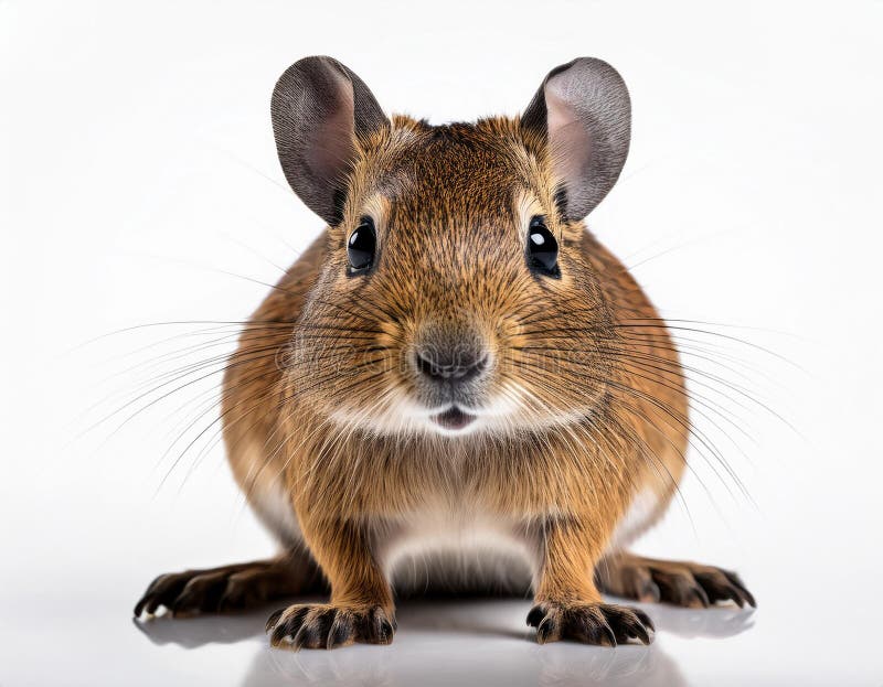 Degu Mouse Trembling Goes Jungle Vector Stock Vector - Illustration of ...