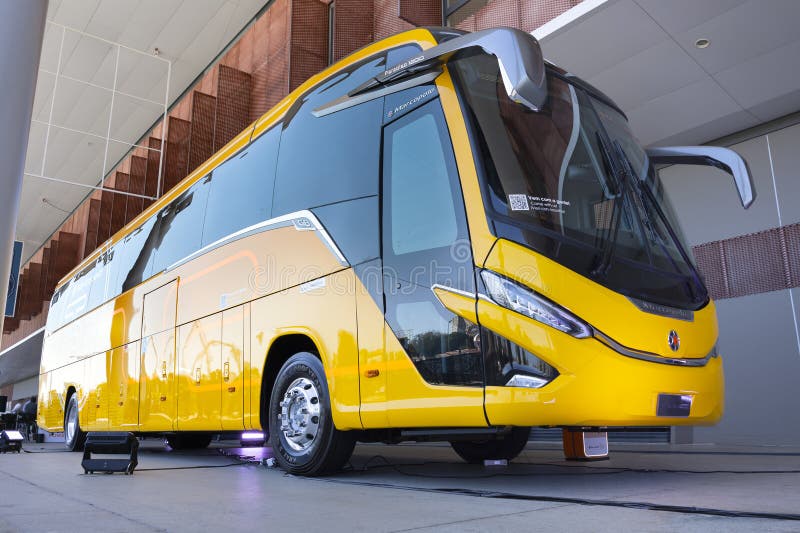 Marcopolo Paradiso G8 1350 Scania K370C Euro 6 Bus Vehicle. Editorial ...