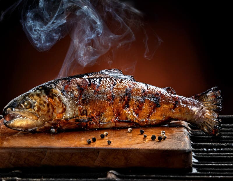 Charred Fish Stock Illustrations – 1,853 Charred Fish Stock ...