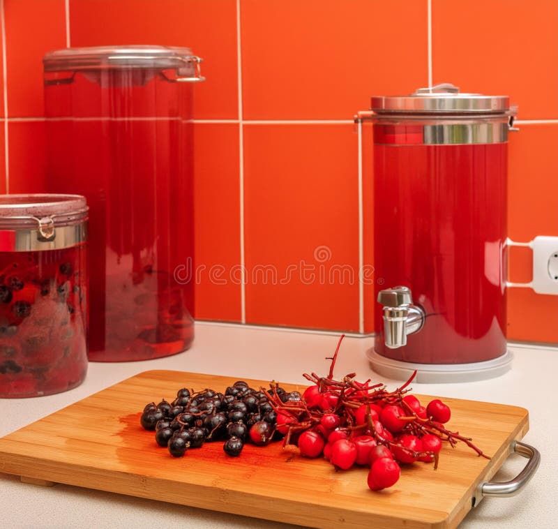 Jam Making Process - Generated with Ai. Stock Illustration ...