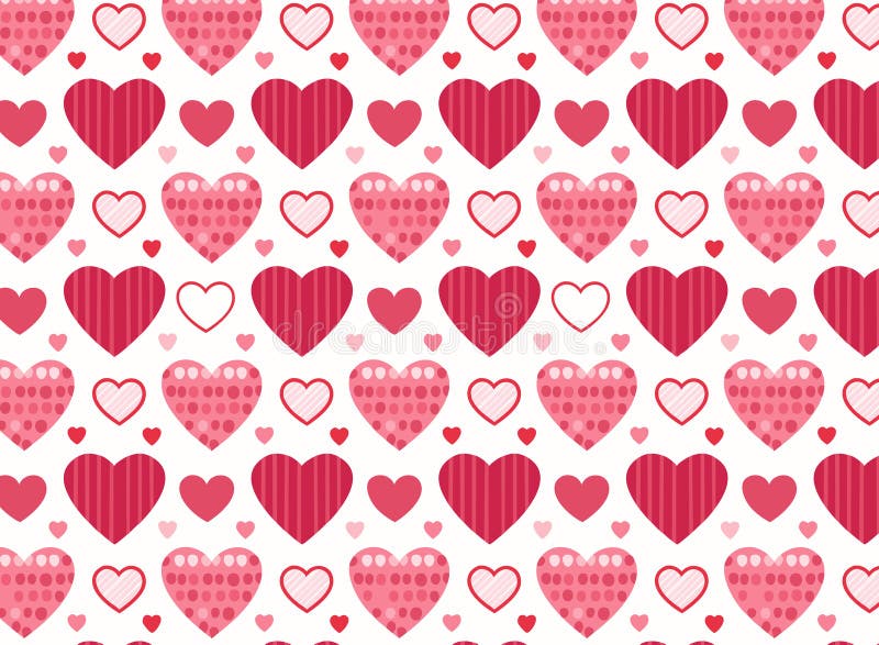 High-Quality Cute Heart Pattern Background Image. Love Background Image ...