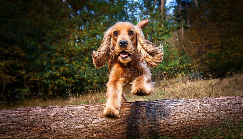 Working Cocker Spaniel Stock Illustrations – 294 Working Cocker Spaniel ...