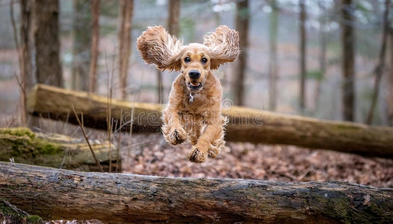 Working Cocker Spaniel Stock Illustrations – 294 Working Cocker Spaniel ...