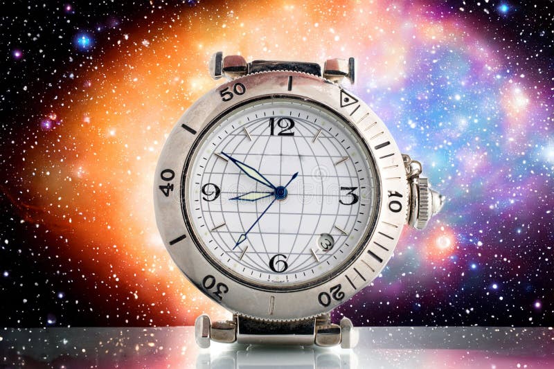 Generated Image. One Metal Men S Wristwatch, Close-up. Stock ...