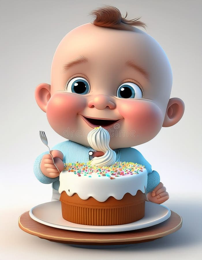 Kids Eating Cake Cartoon Stock Photos - Free & Royalty-Free Stock ...