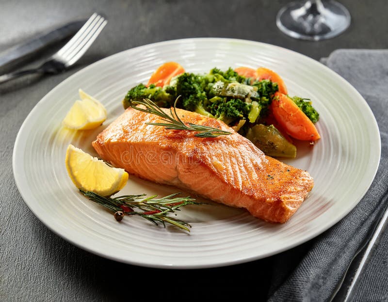 Cooked Salmon Clip Art 19,300+ Cooked Fish Stock Illustrations,