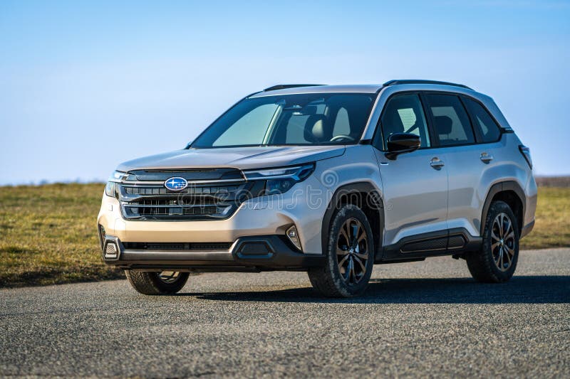 Family Suv Subaru Forester Model 2025 Stock Photos - Free & Royalty ...