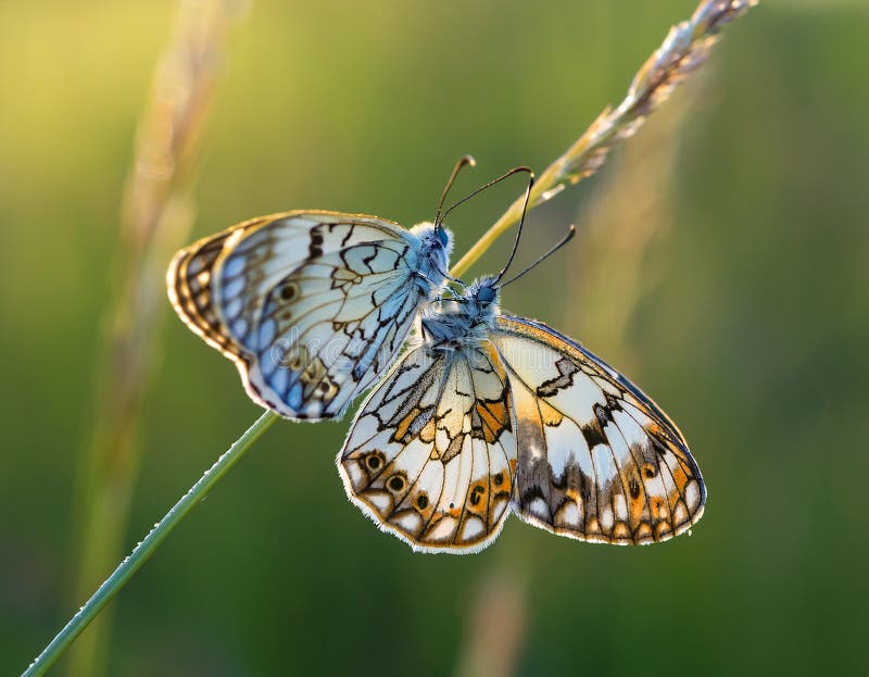 Dotted butterflies stock illustration. Illustration of butterfliesal ...