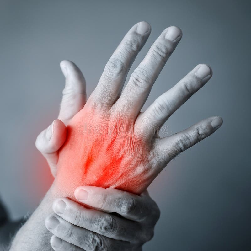 Pain in the Joints of the Hands. Carpal Tunnel Syndrome. Hand Injury ...