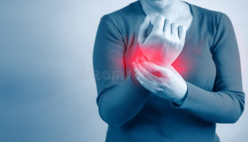 Pain in the Joints of the Hands. Carpal Tunnel Syndrome. Hand Injury ...