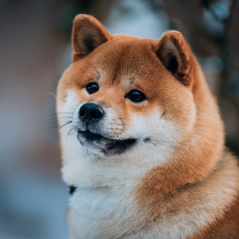 Kishu Dog stock illustration. Illustration of suggests - 370535024