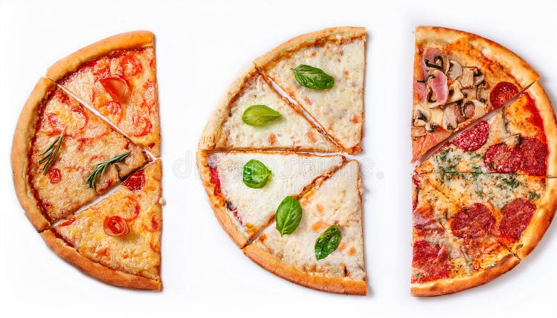 Eight Pizza Slices Stock Illustrations – 383 Eight Pizza Slices Stock ...