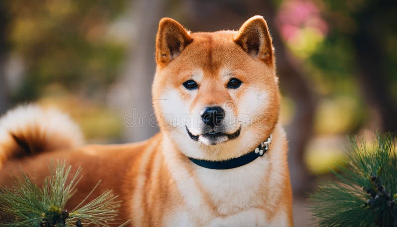 Shiba Inu stock illustration. Illustration of hues, whiskers - 372345657