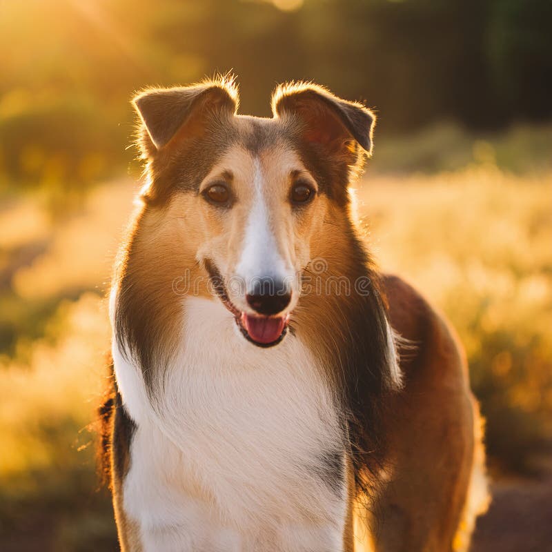 Smooth Collie stock image. Image of breeds, collie, beautiful - 6085173