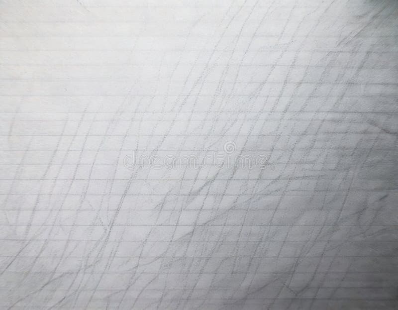Scribbled Notebook Paper stock illustration. Illustration of overlay ...