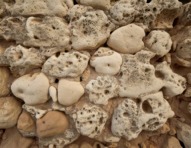 Porous Stone Wall Texture stock illustration. Illustration of ...