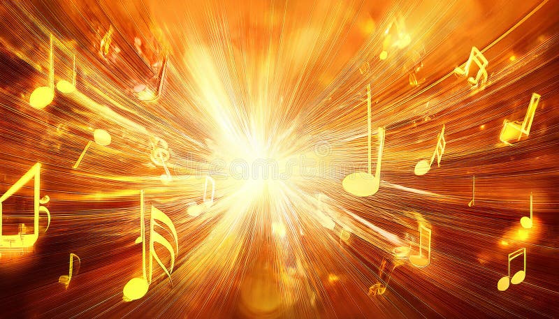 Musical Blast stock illustration. Illustration of motion - 22633232