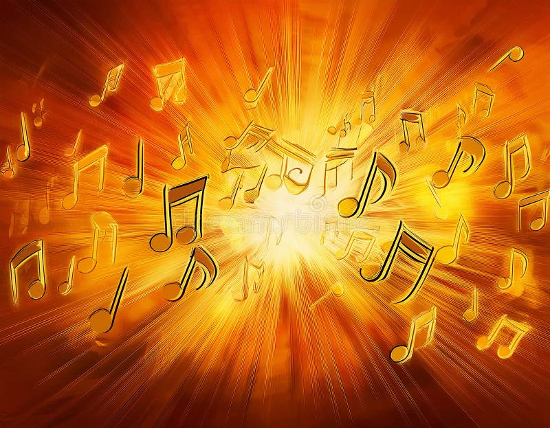 Musical Blast stock illustration. Illustration of motion - 22633232