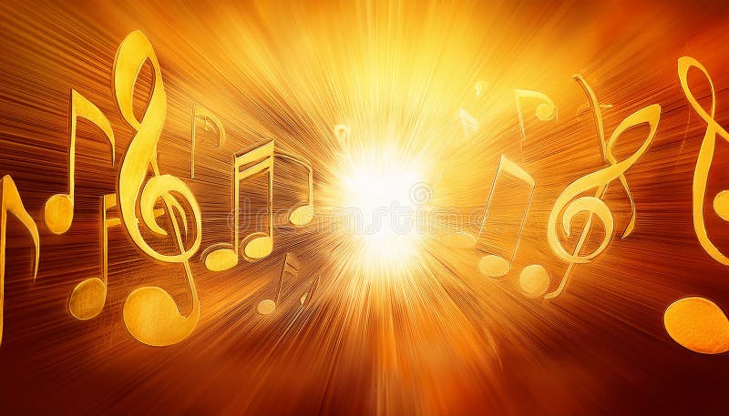 Musical Blast stock illustration. Illustration of motion - 22633232