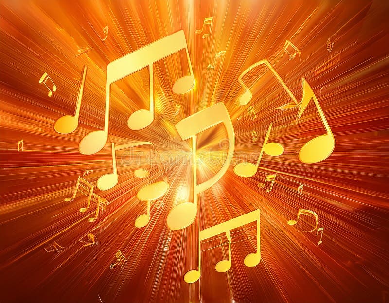 Musical Blast stock illustration. Illustration of motion - 22633232