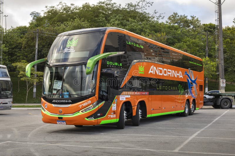 Marcopolo Paradiso G8 1800 DD Volvo B510R 8x2 2024 Bus on Exhibition at ...