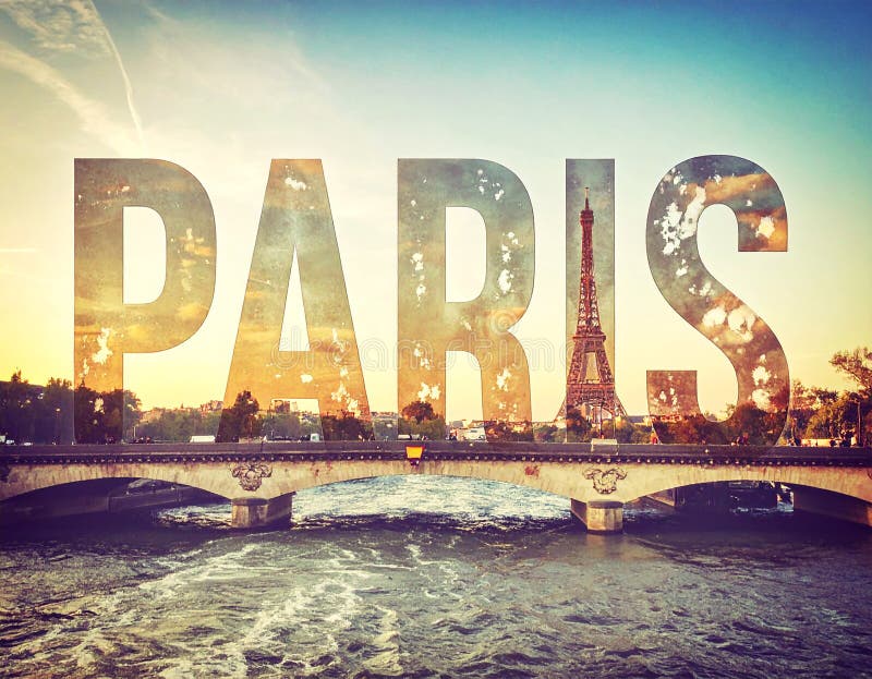 Vintage Paris Letters Stock Illustrations – 177 Vintage Paris Letters ...