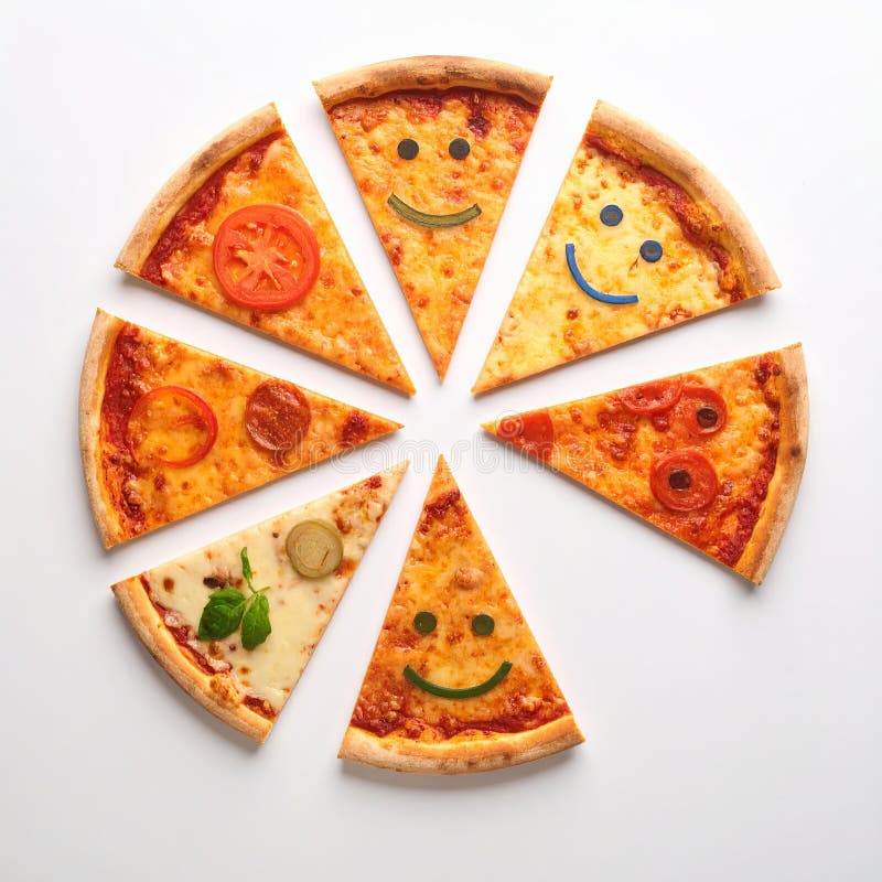 Eight Pizza Slices Stock Illustrations – 499 Eight Pizza Slices Stock ...