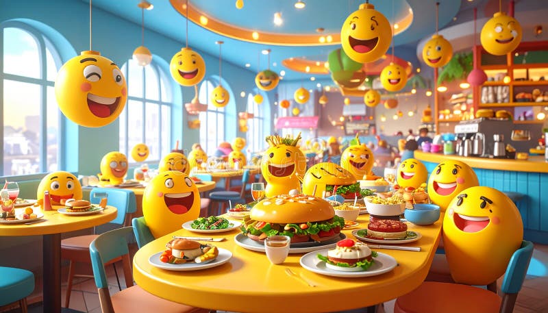 Restaurant Emoticon Stock Illustrations – 19,690 Restaurant Emoticon ...