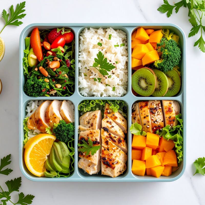 Chicken Bento Stock Illustrations – 686 Chicken Bento Stock ...